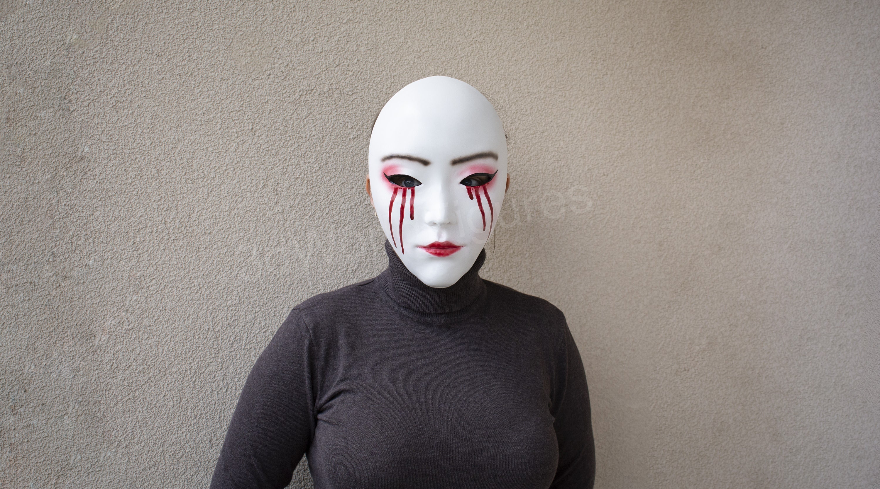 Full Masks Chinese Mask Bloody Mask Samurai Mask White Mask Masquerade ...