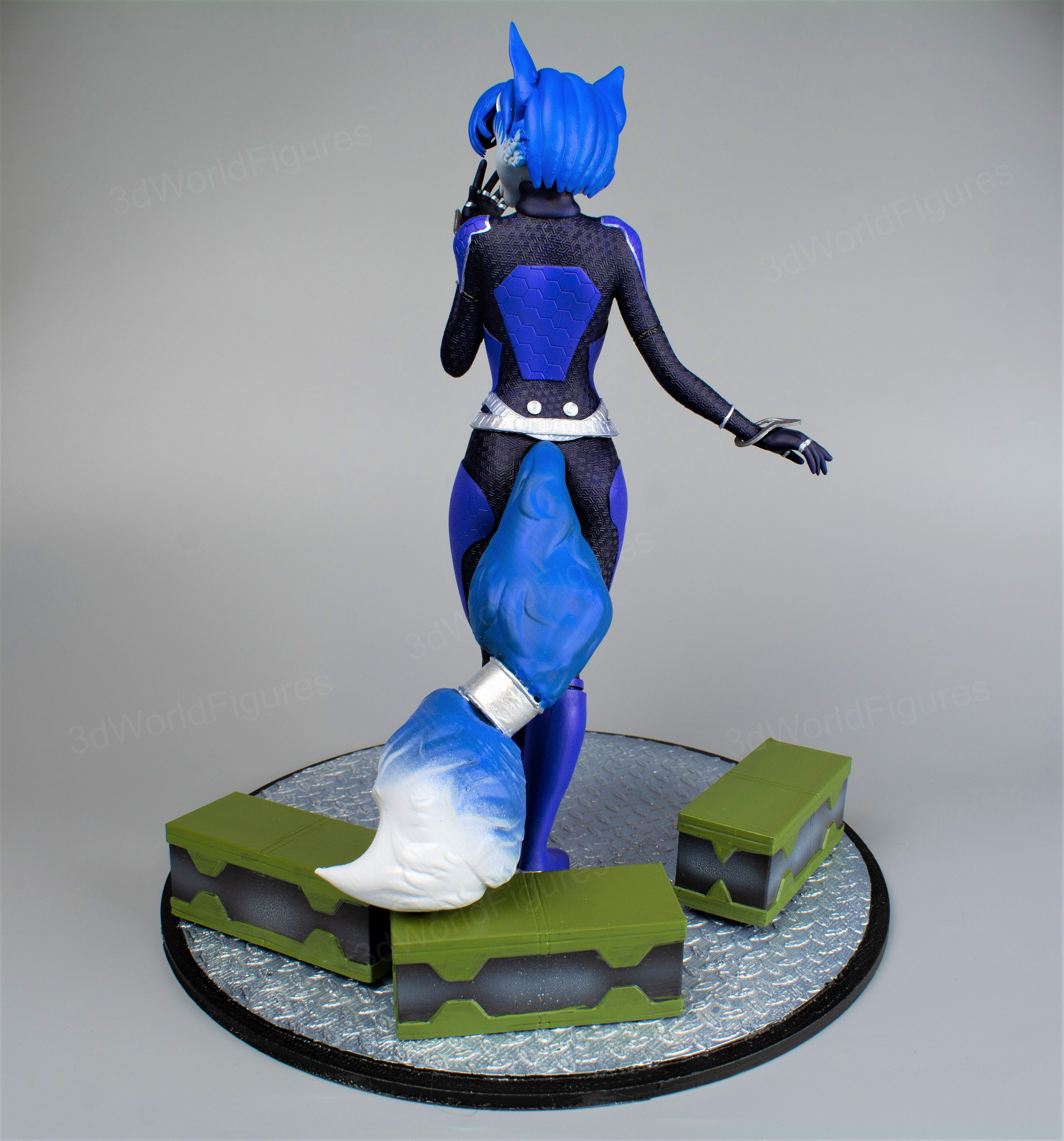 Star Fox Krystal Custom Figurine Custom Character 3d Printing - Etsy UK