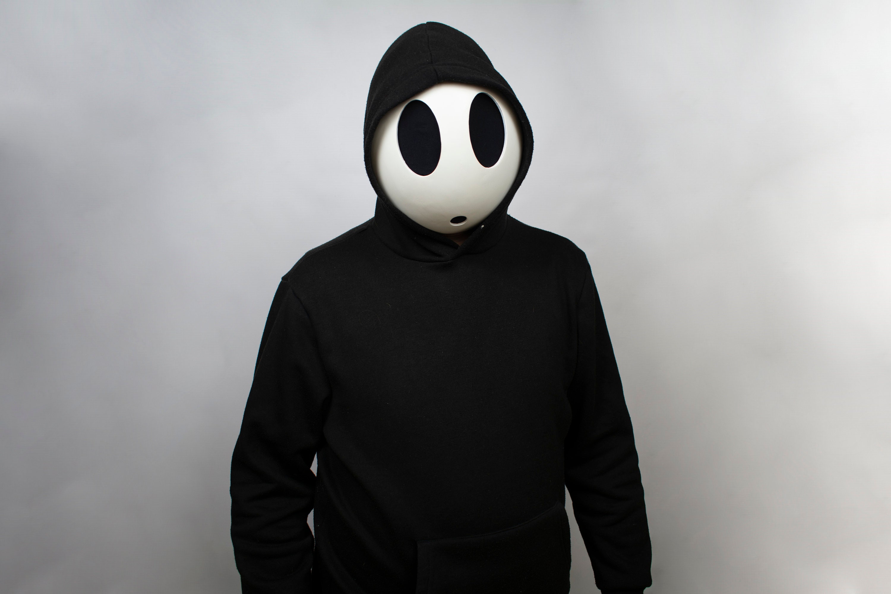 Shy guy mask ski mask shy gal mask shy guy costume full face - Etsy Polska