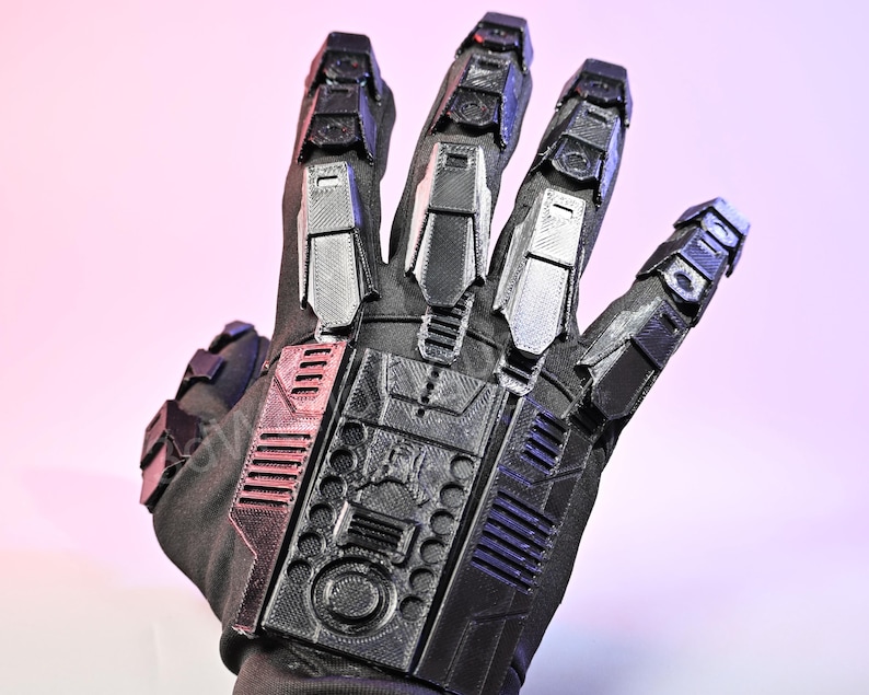 Cyberpunk Armor Glove – Exoskeleton Arm – Sci Fi Prop – Cyber Hand ...
