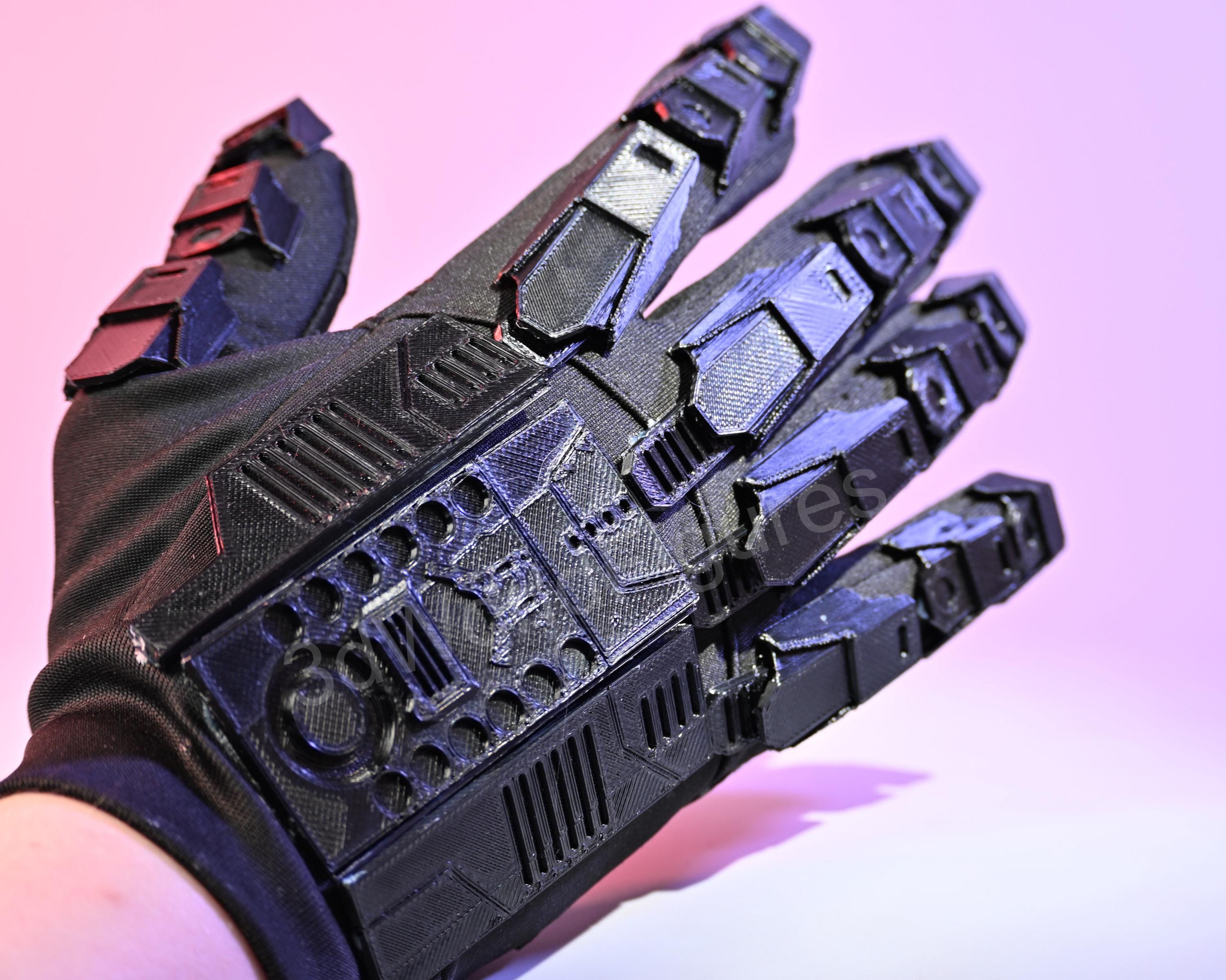 Cyberpunk Armor Glove – Exoskeleton Arm – Sci Fi Prop – Cyber Hand ...