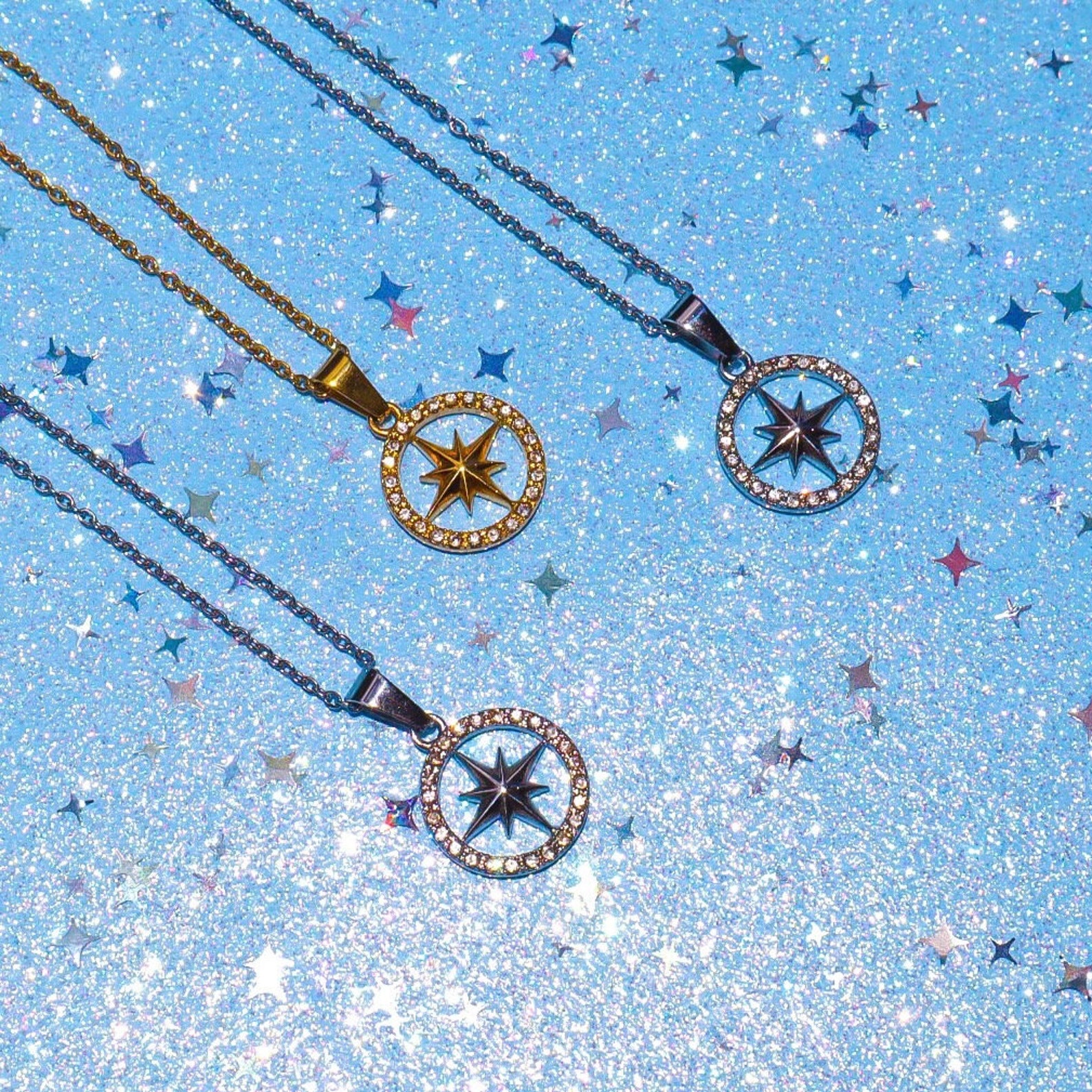 SKZ Compass Necklace - Etsy