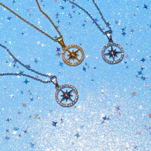 SKZ Compass Necklace - Etsy