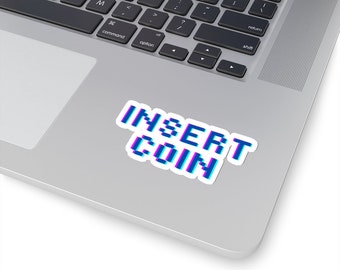 Insert Coin Decal - Etsy