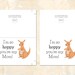 Printable Mothers Day Card Funny Cute Kangaroo Animal Cartoon Pun ...