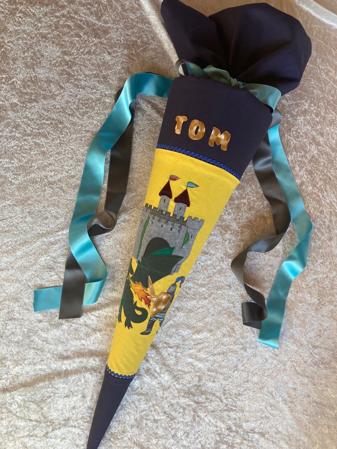 School Cone Knight Dragon Castle Boys - Etsy