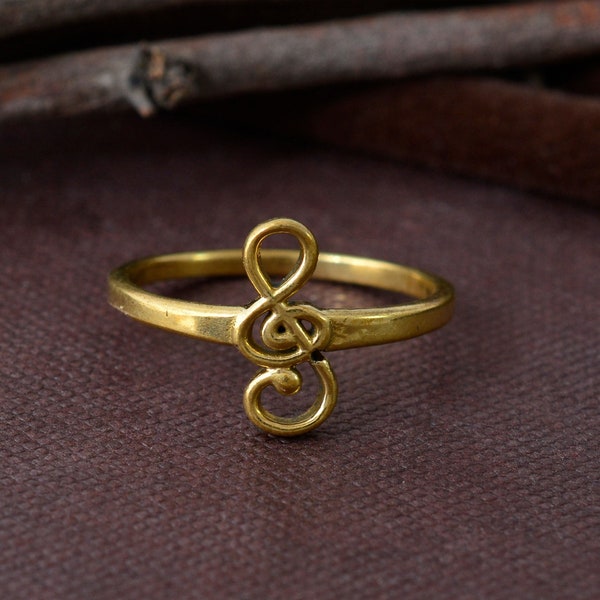 Music Note Ring - Etsy