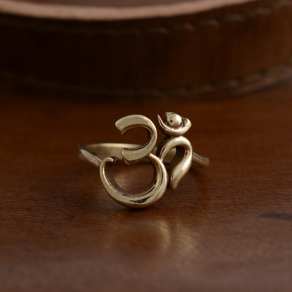 Om Ring Ohm Ring Meditation Ring Yoga Ring Religious Ring - Etsy