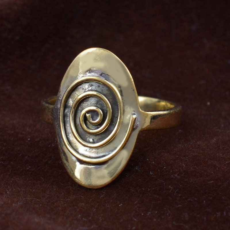 Spiral Ring - Etsy