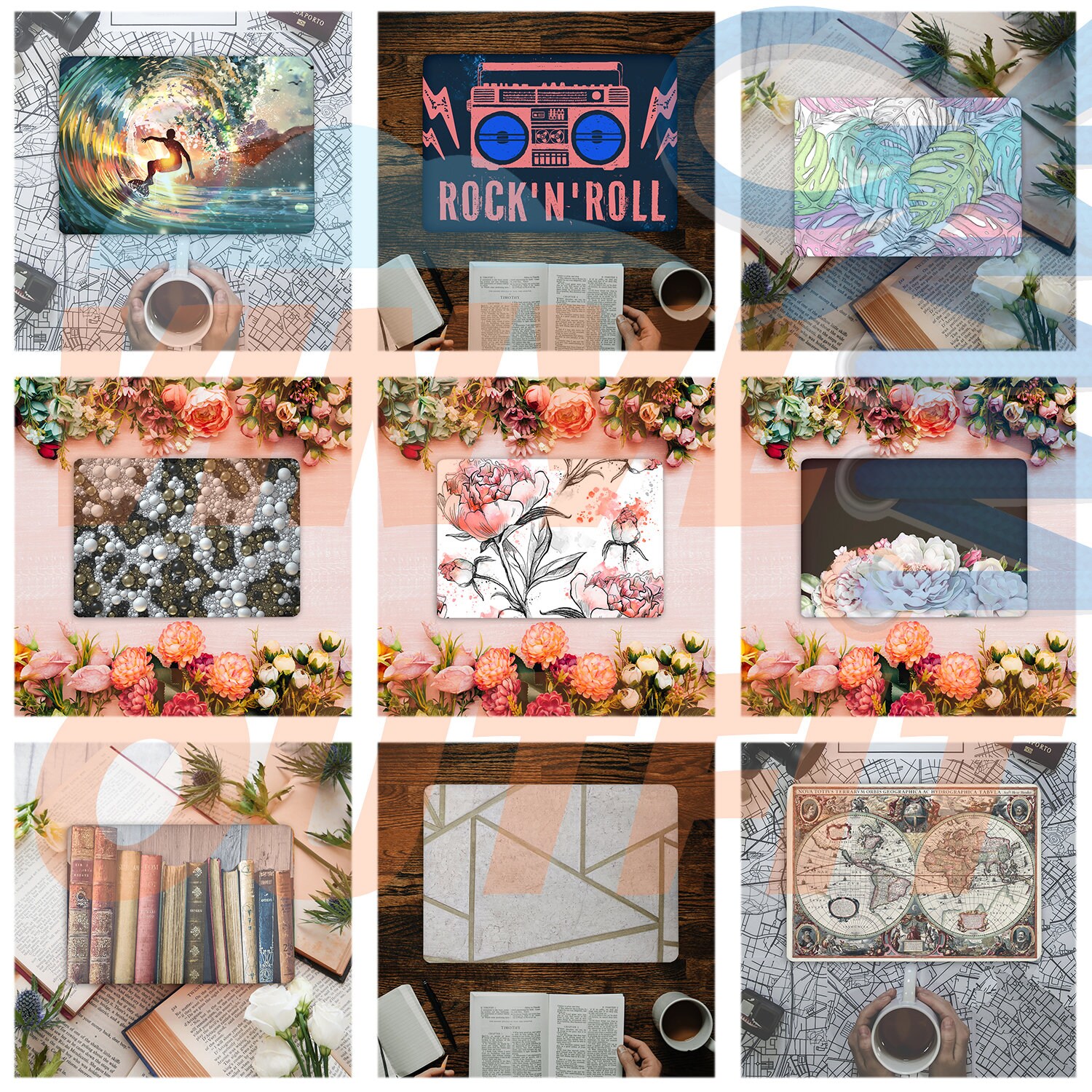 Old Paper Letter Laptop Skin Vinyl Decal Sticker Notebook - Etsy