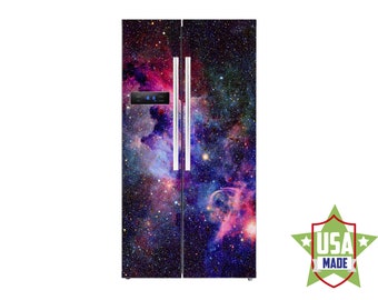 Cow Decal Fridge Wall Fridge Stickers Peel Stick, Self Adhesive Sticker ...