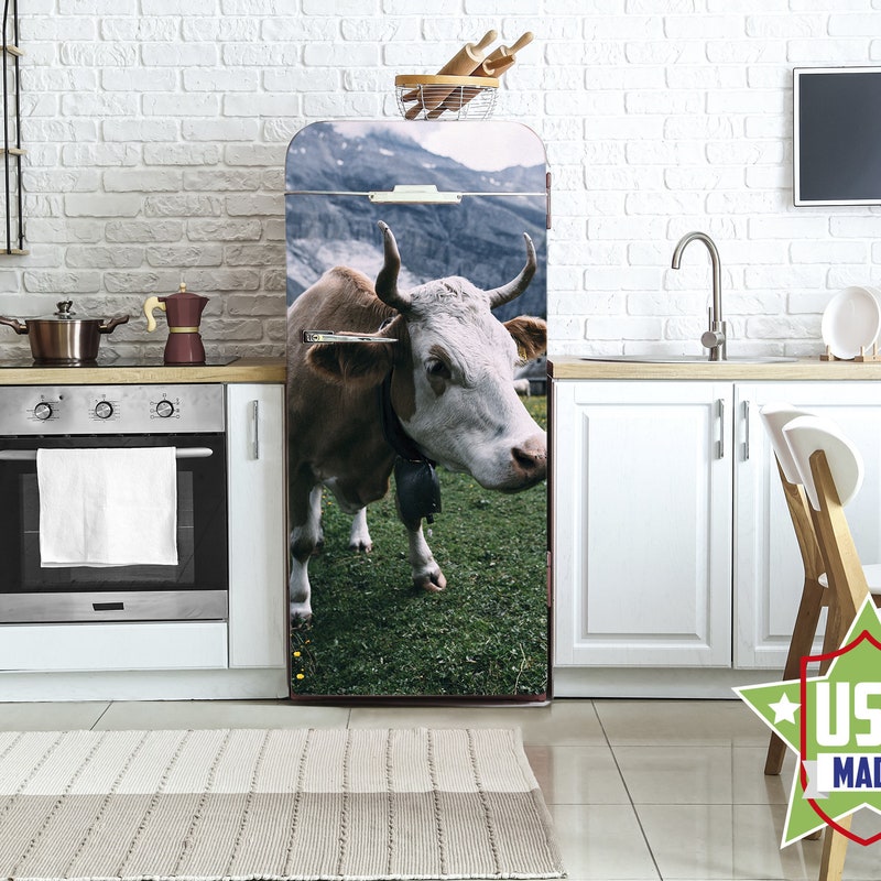 Cow Refrigerator Wrap - Etsy