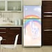 Unicorn Decal Fridge Wall Fridge Stickers Peel Stick, Self Adhesive ...