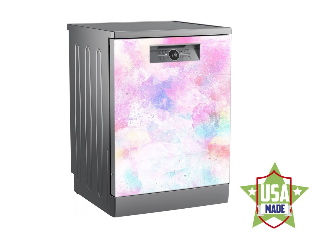 Dishwasher Machine Vinyl Stickers, Galaxy Abstraction Decal,bohemian ...