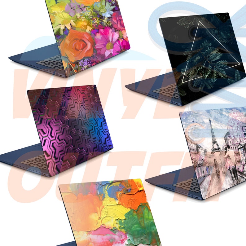 Space Hexagons Laptop Decal Geometric Vinyl Sticker Dell - Etsy