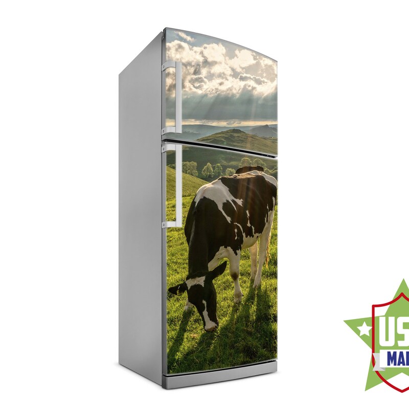Cow Refrigerator Wrap - Etsy