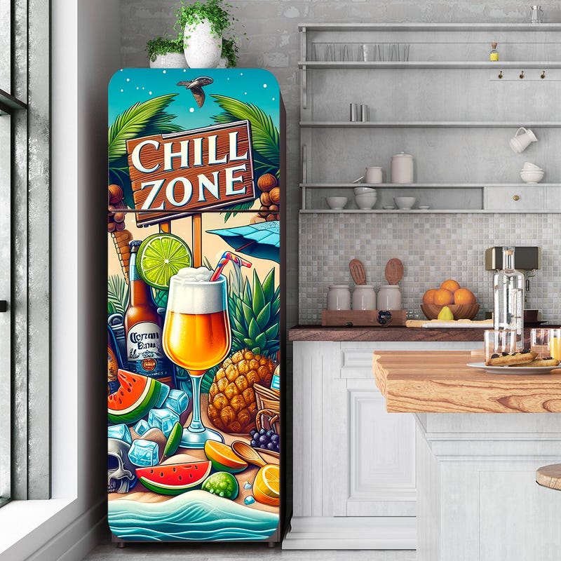 Fridge Vinyl Wraps Beer - Etsy