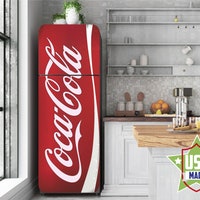 Fridge Wrap Mid Century, Refrigerator Wrap Vinyl Side by Side ...