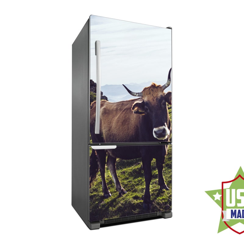 Cow Refrigerator Wrap - Etsy