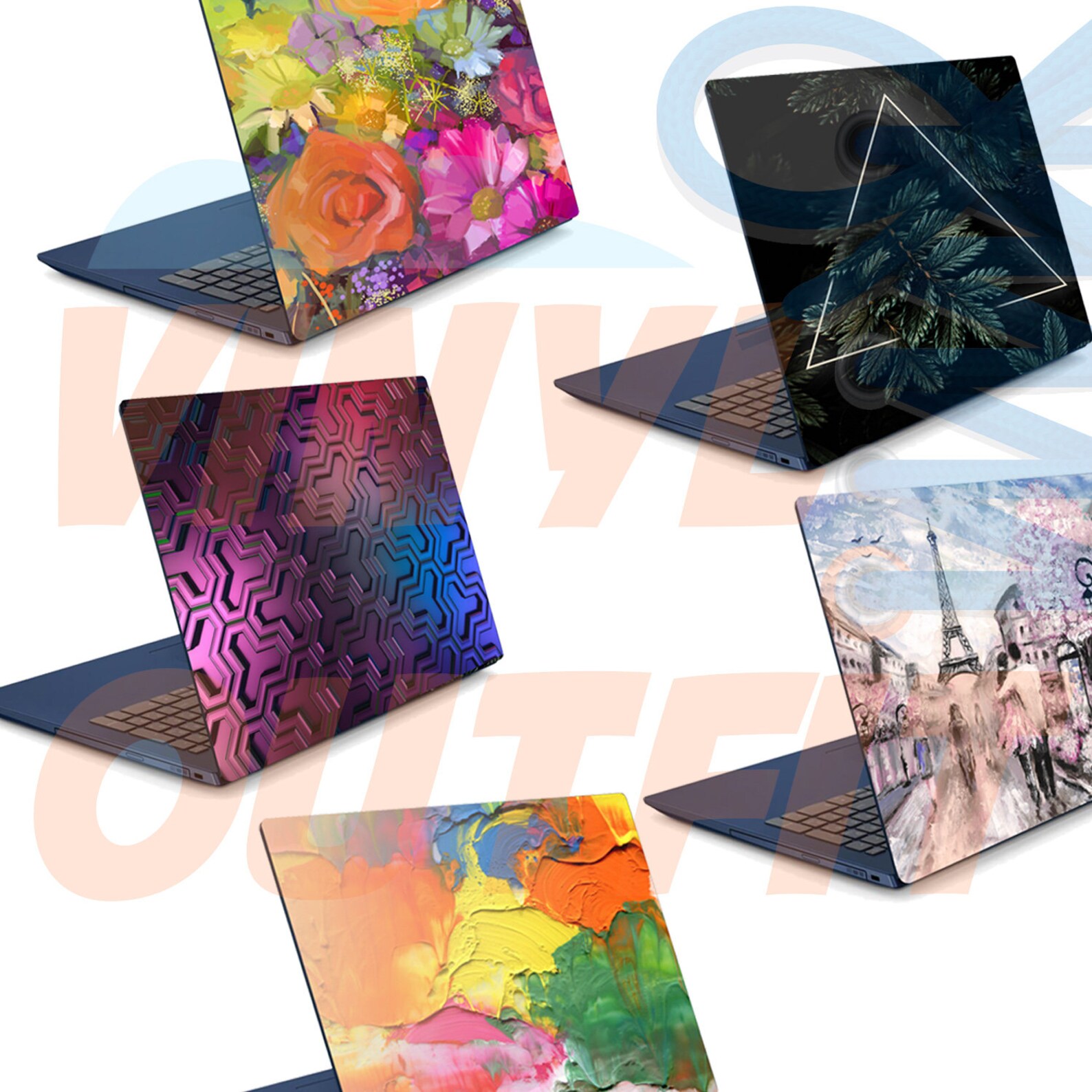 New Space Laptop Decal Skin Galaxy Vinyl Decal Sticker Dell - Etsy