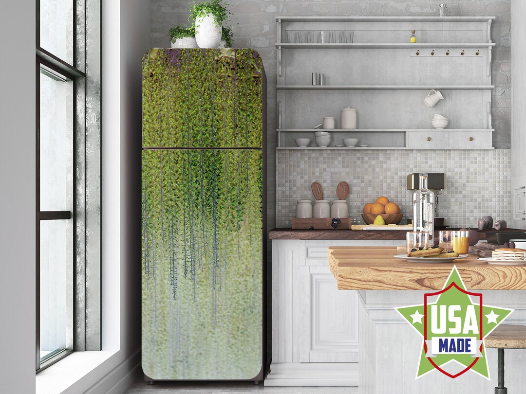 Flower Decal Fridge Floral Wall Fridge Stickers Peel & Stick - Etsy