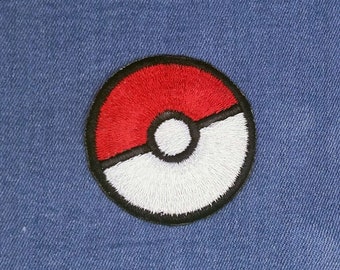 Pokeball Patch - Etsy