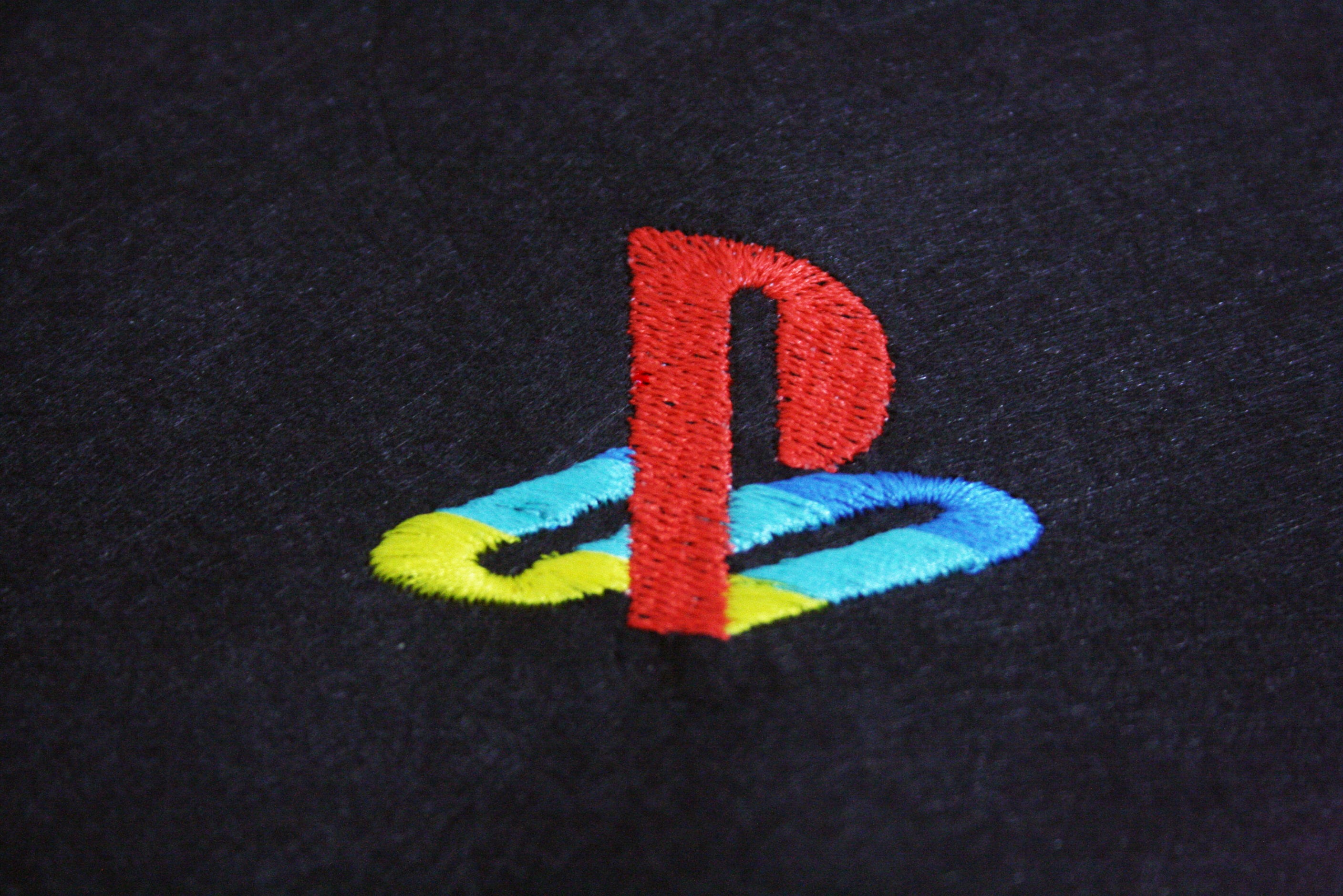 Sony Playstation Classic Logo Embroidery Design in 4 Colours - Etsy ...
