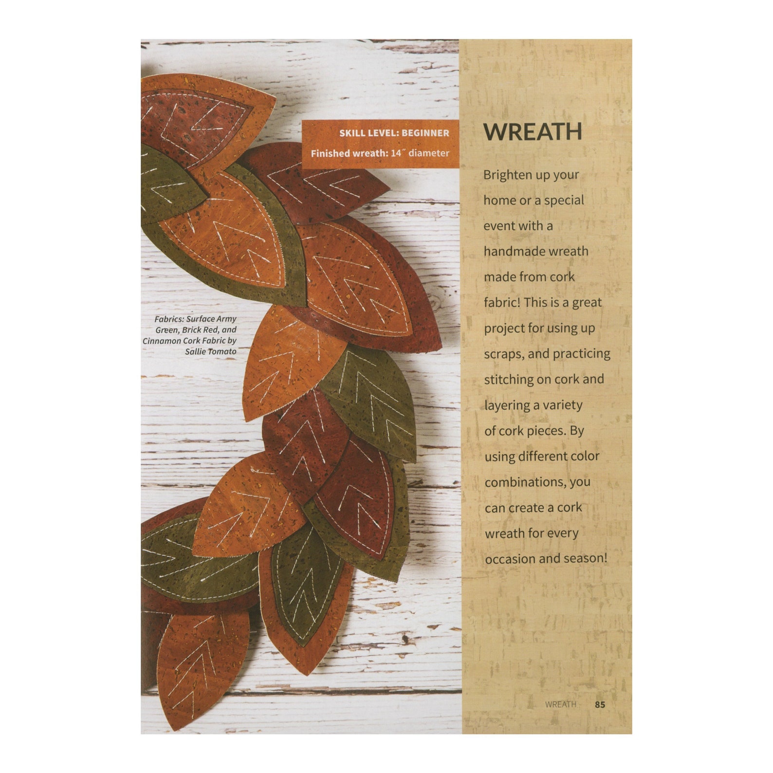 Create With Cork Fabric Book Signed Copy - Etsy