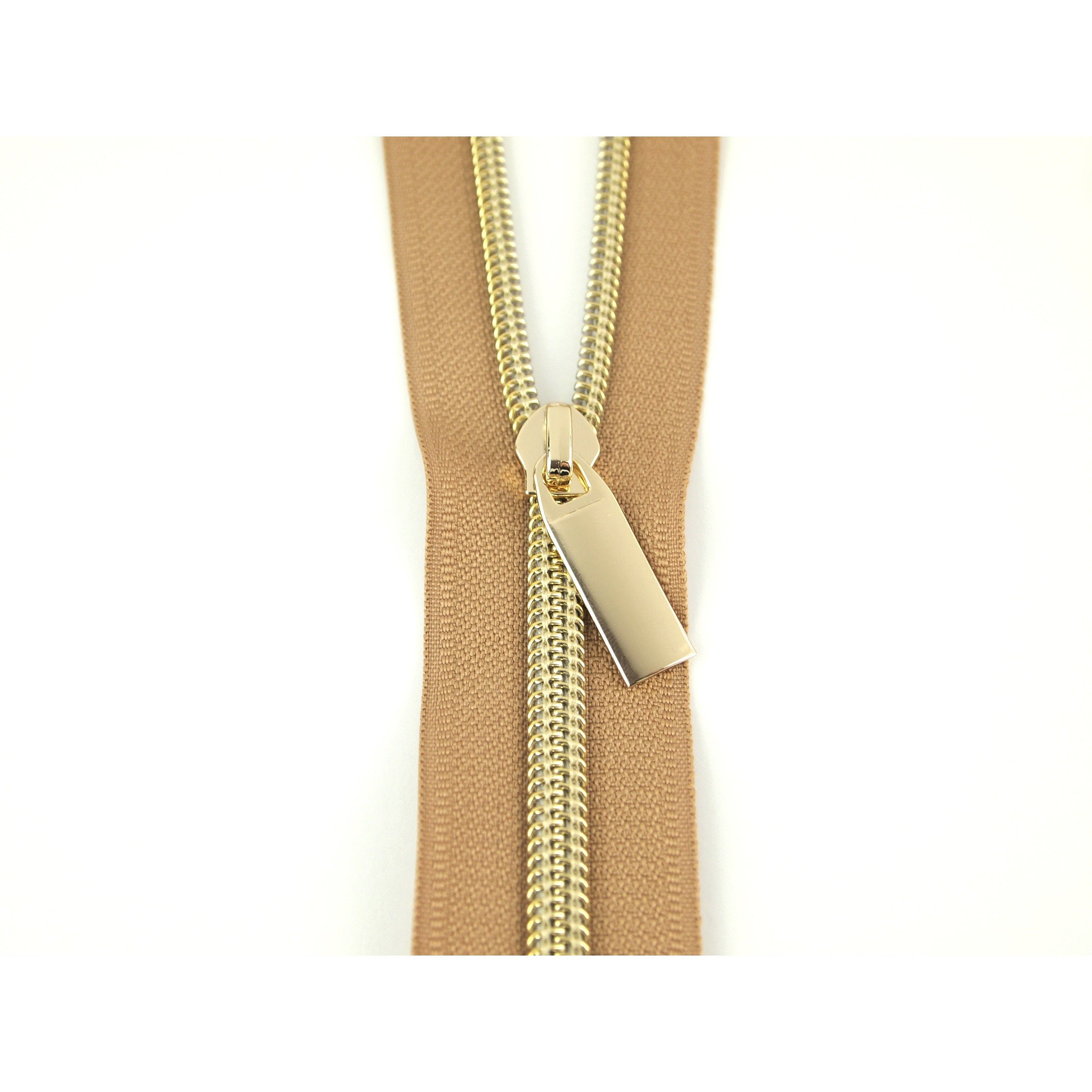 Natural 5 Nylon Coil Zippers: 3 Yards with 9 Pulls | Etsy