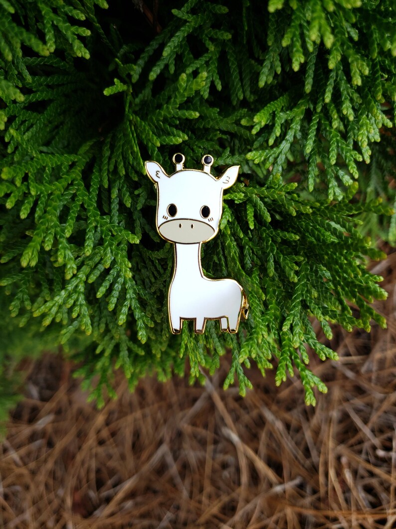Endangered Animals: Africa Enamel Pin Series Omo the White - Etsy