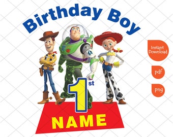 1st Birthday Toy Story | Etsy