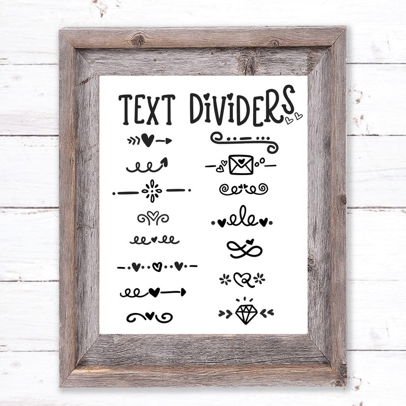 Doodle Dividers - Etsy