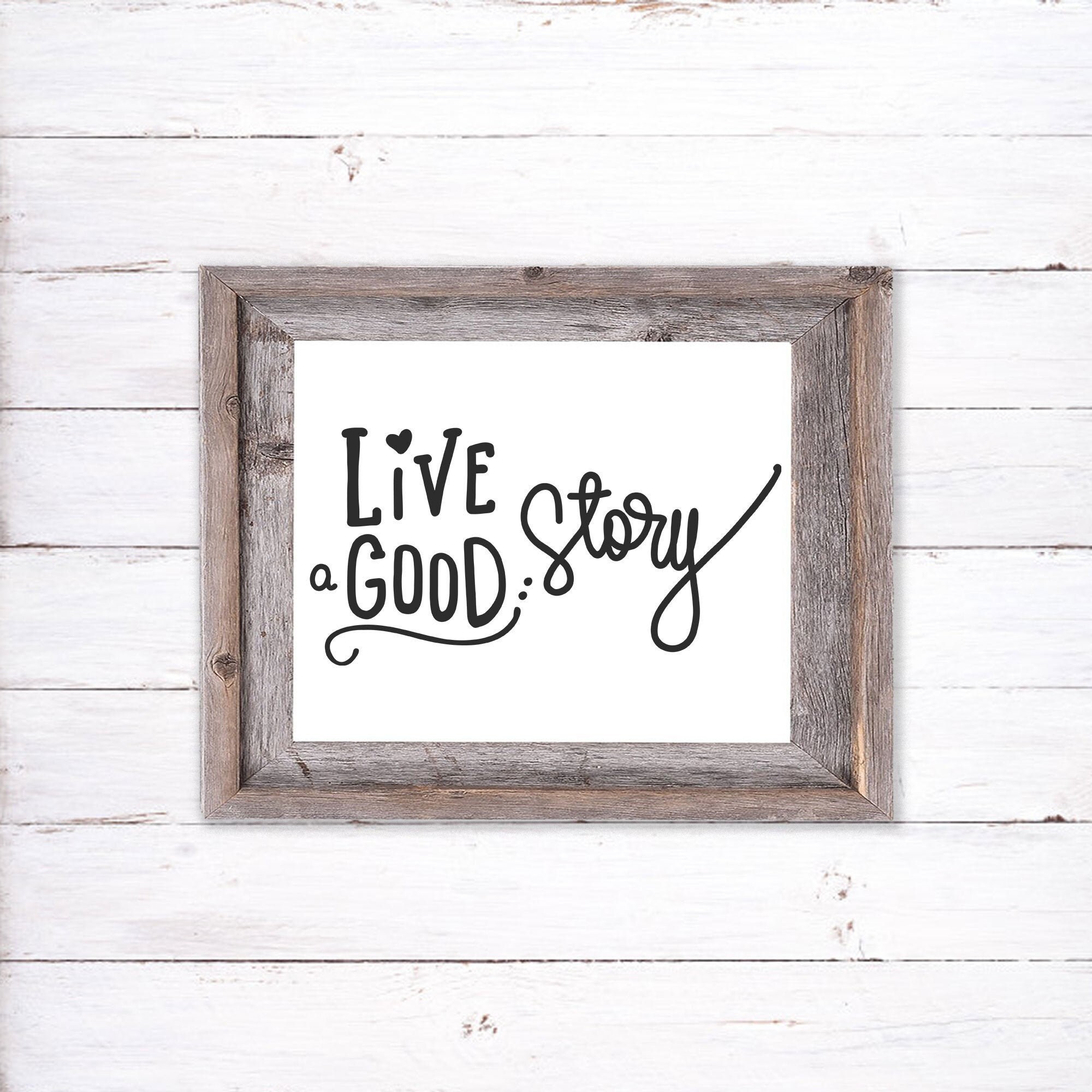 Hand Drawn Live A Good Story Cut Etsy hand-drawn-live-a-good-story-cut-etsy