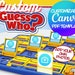 PDF Canva Template Customizable Guess Who Character Cards, Personalized ...