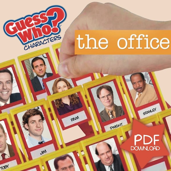 Guess Who Cards - Etsy