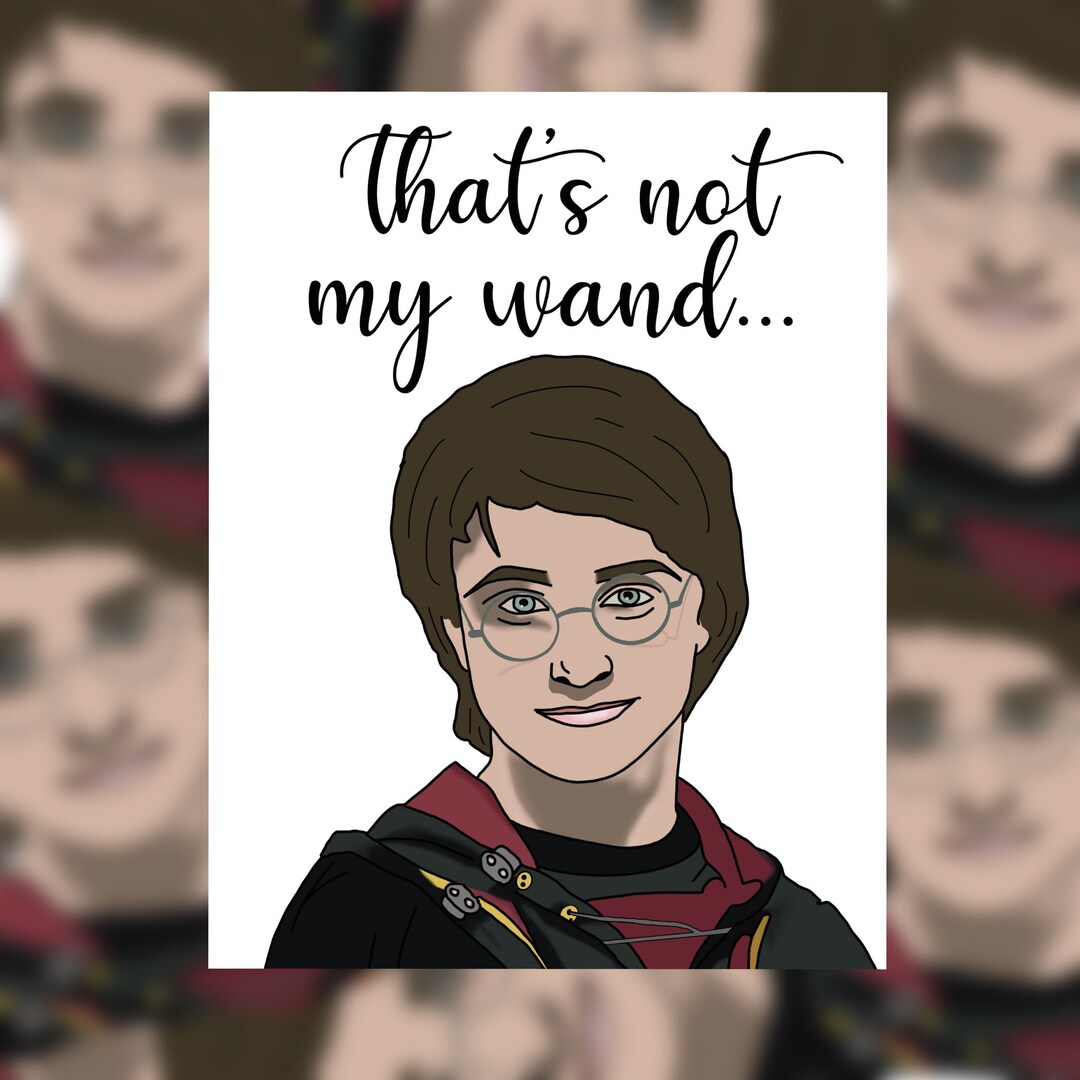 PDF Harry Plopper Magic Hogwarts Birthday Digital Download Card Gift - Etsy