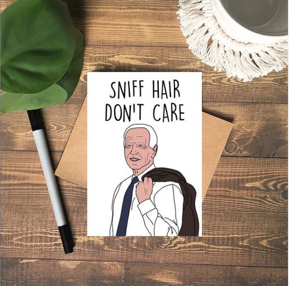 Joe Biden Greeting Card Funny Meme Kamala Harris President - Etsy