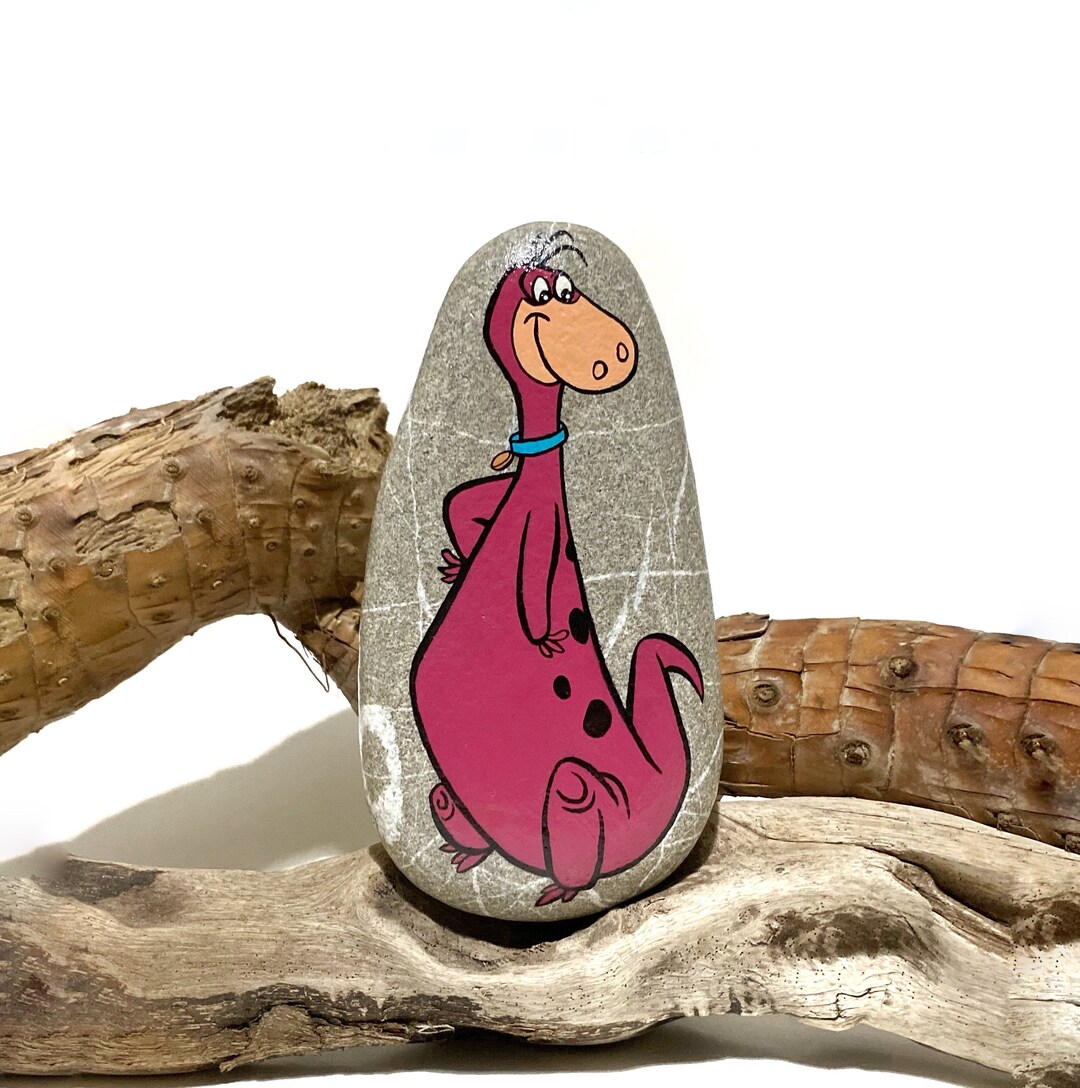 Dino Flintstone Big Size Stone Cartoon Character Design Acrylic ...