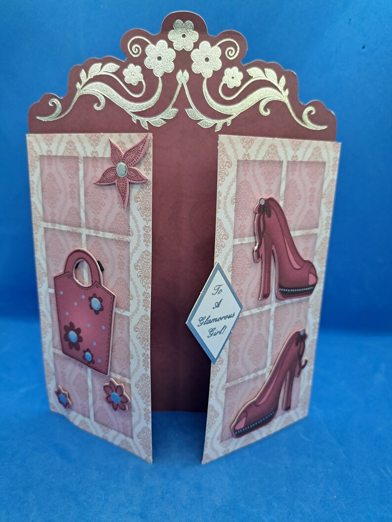 Wardrobe Gate Fold Card - Etsy