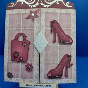 Wardrobe Gate Fold Card - Etsy