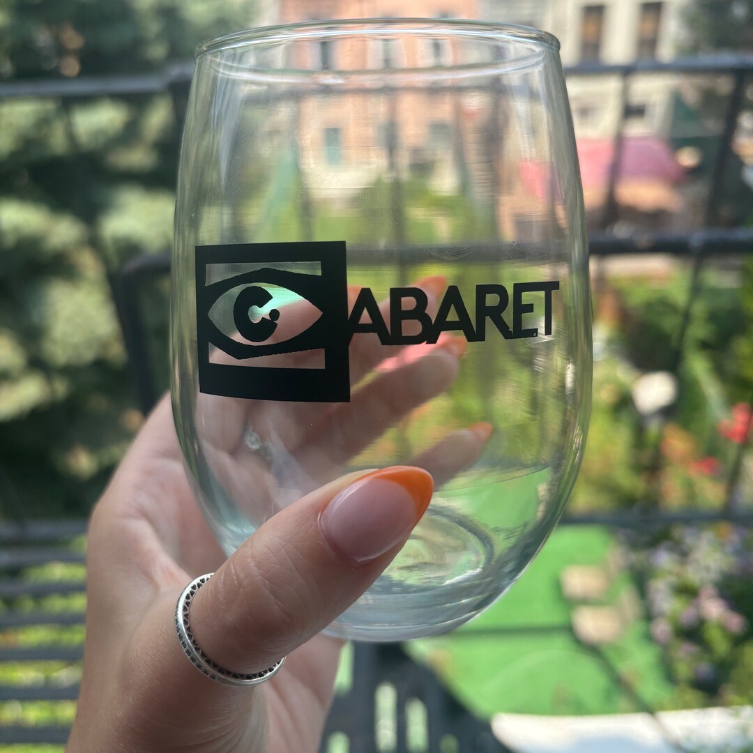 The Broadway Collection: CABARET Inspired Wine Glass - Etsy