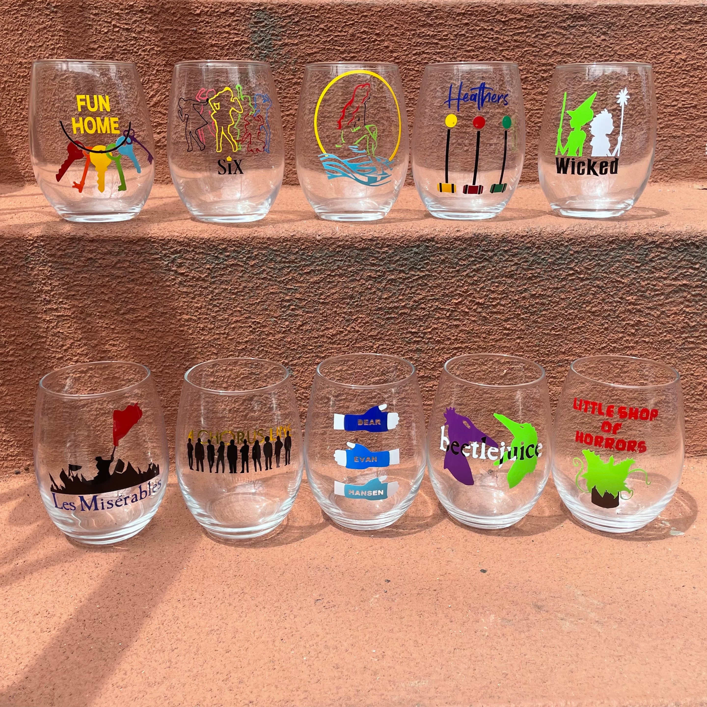 The Broadway Collection: MAMMA MIA! Inspired Wine Glass - Etsy