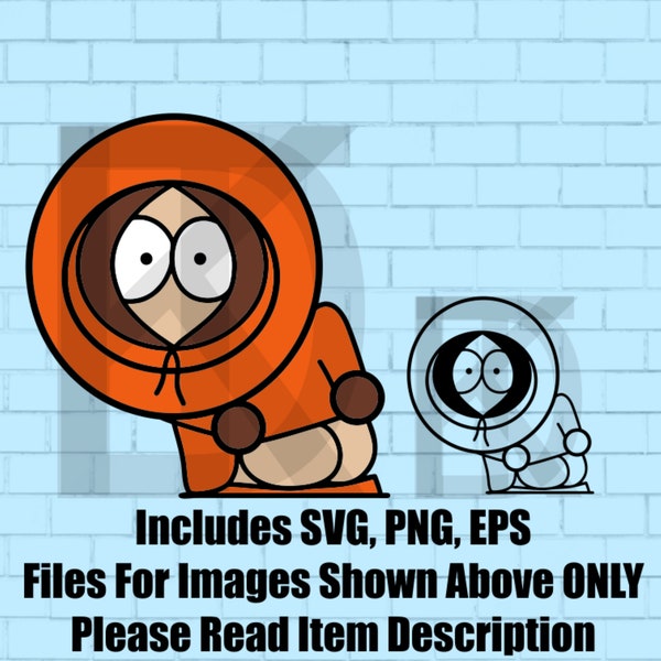 Southpark Kenny Svg - Etsy