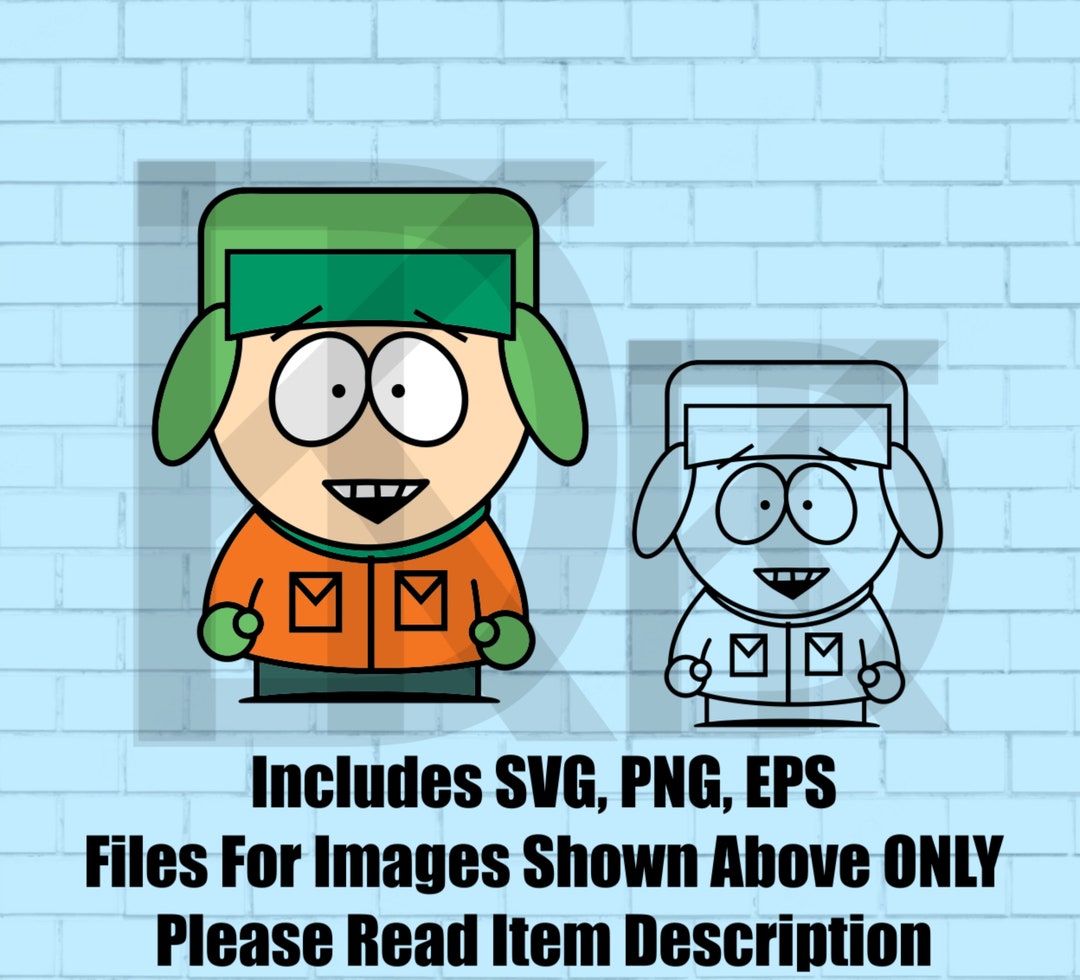 Kyle North Park Funny Cartoon SVG, EPS, PNG File Cricut, Digital ...