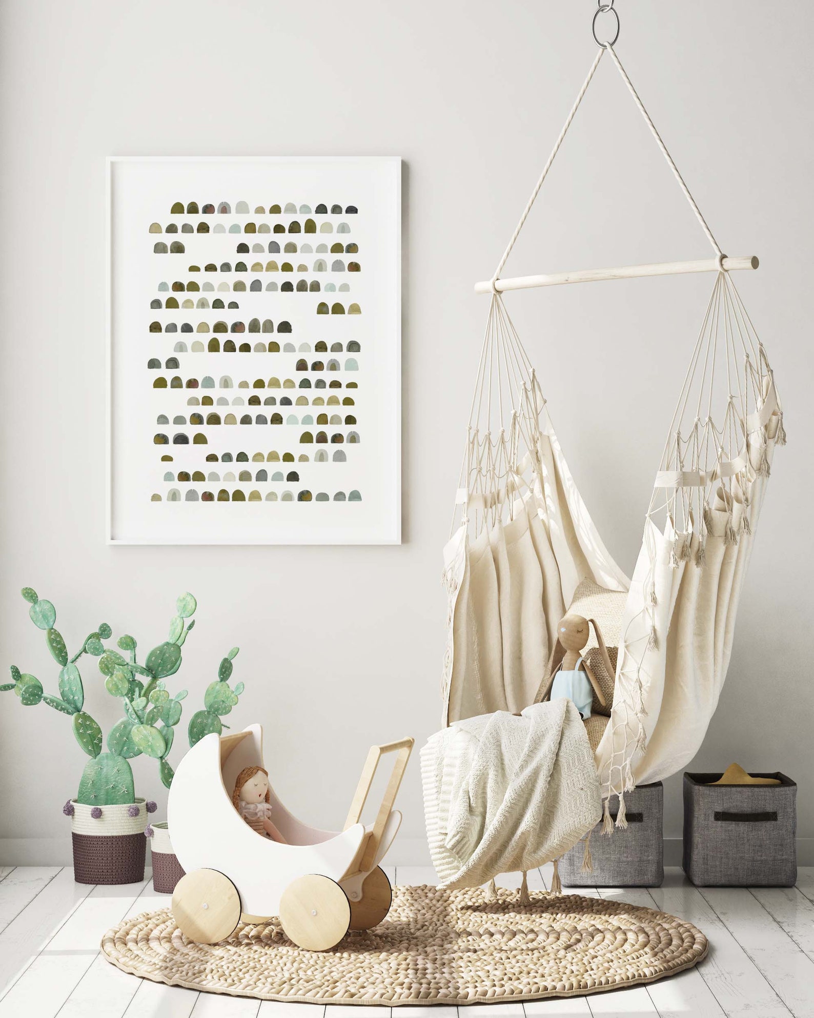 Mint Green Abstract Pebbles Wall Art,printable Geometric Art,green ...