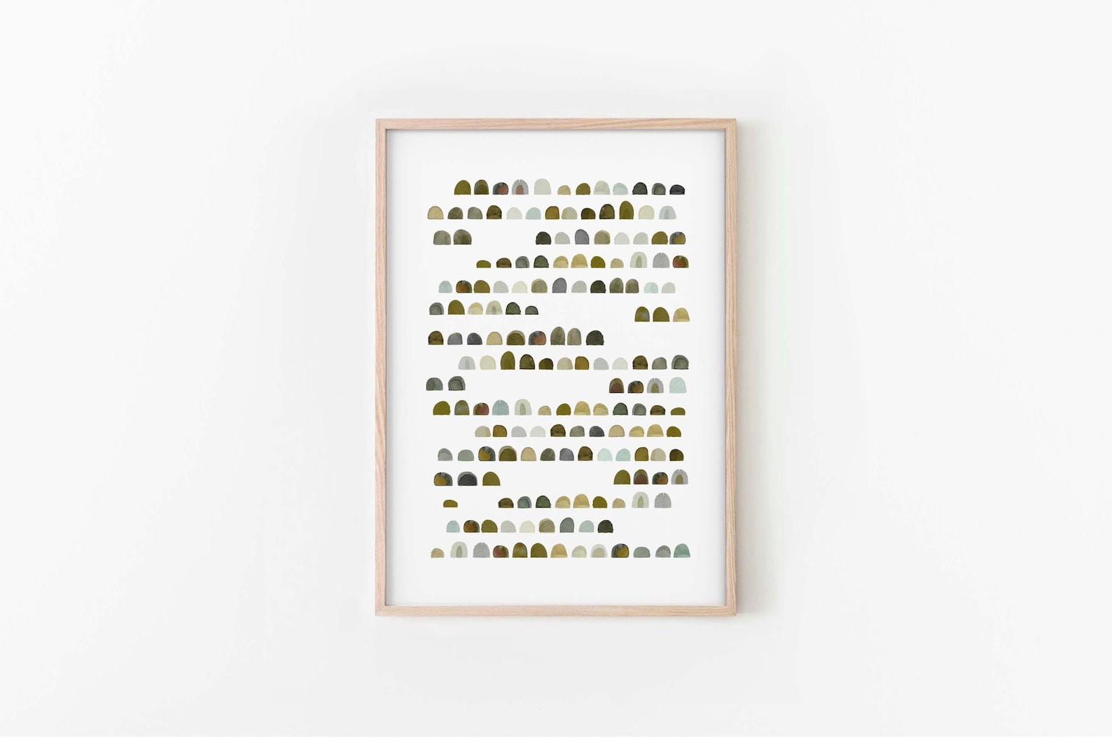 Mint Green Abstract Pebbles Wall Art,printable Geometric Art,green ...