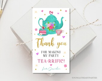 Tea Party Gift Tag | Etsy