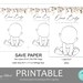 Wildflower Draw Baby Game Template, Editable Baby Shower Game, Boho ...