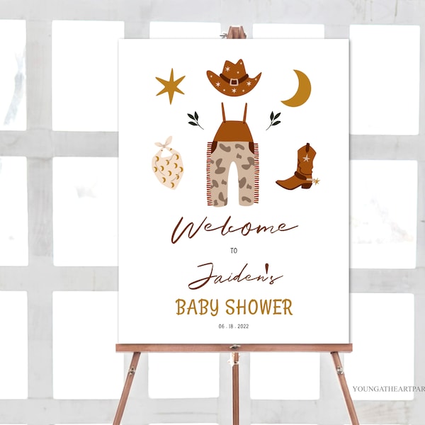 Western Theme Welcome Sign - Etsy