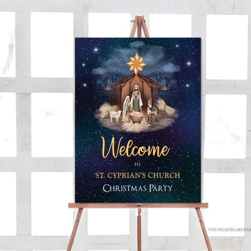 Christmas Pageant Template - Etsy